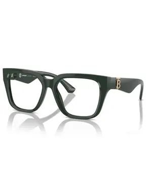 Burberry Full Rim Square Eyeglasses - Green