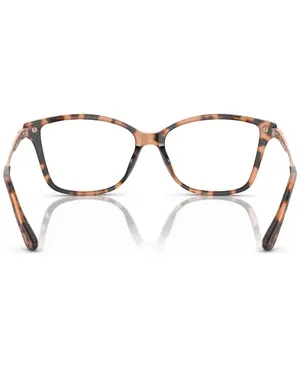 Michael Kors Round Eyeglasses - Pink Tortoise