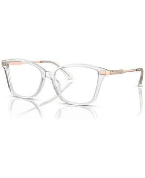 Michael Kors Round Eyeglasses - Transparent Clear