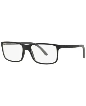 Polo Ralph Lauren Rectangle Eyeglasses - Matte Blk