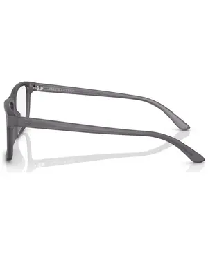 Ralph Lauren Rectangle Eyeglasses - Matte Transparent Gray