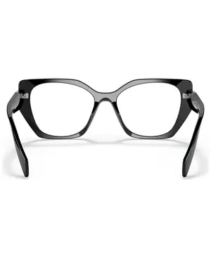 Prada Pr 18wv Irregular Eyeglasses - Black