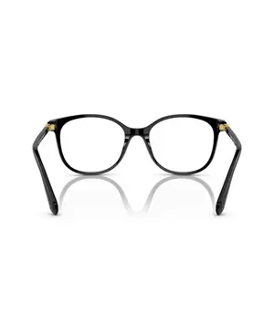 SWAROVSKI Square Frame Eyeglasses - Solid Black