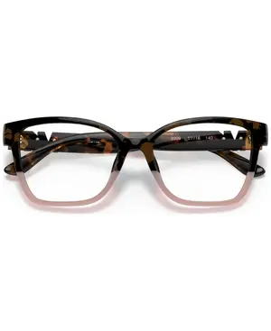 Michael Kors Acetate Square Frame Eyeglasses - Tortoise