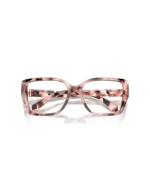 Michael Kors Castello Eyeglasses - Pink Pearlized Tortoise