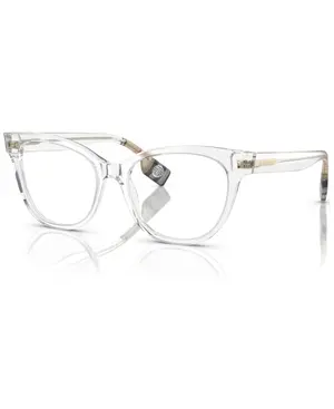 Burberry Cat Eye Eyeglasses - Transparent