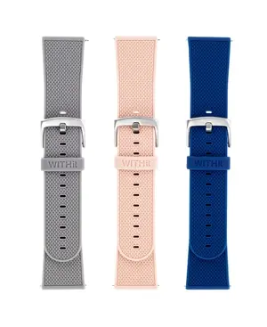 WITHIT Silicone Woven Band 3-pack