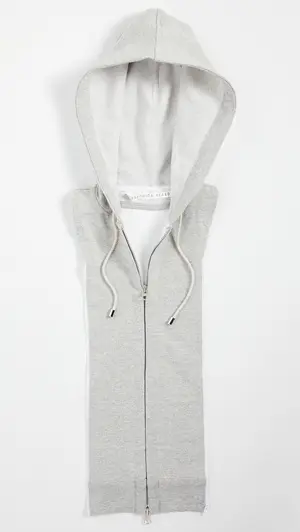 Veronica Beard Hoodie Dickey - Heather Grey