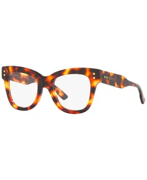 Gucci Cat Eye Eyeglasses - Brown