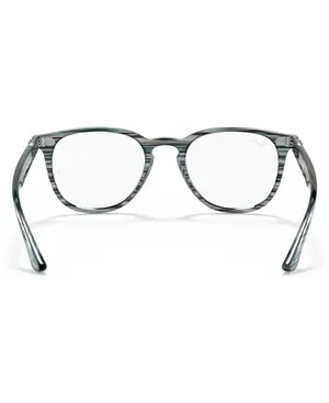 Ray-ban Phantos Eyeglasses - Blue Strip