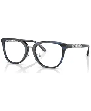 Michael Kors Michael Kors Square Eyeglasses Blue Tortoise