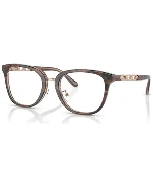 Michael Kors Michael Kors Square Eyeglasses Pink Tortoise