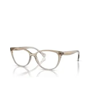 Ralph Lauren Ralph By Ralph Lauren Eyeglasses Shiny Trasparent Brown