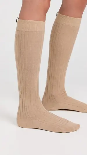 Comme Si Knee High Socks
