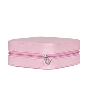 MELE & CO Mele Co. Josette Travel Jewelry Case In Faux Leather - Blush