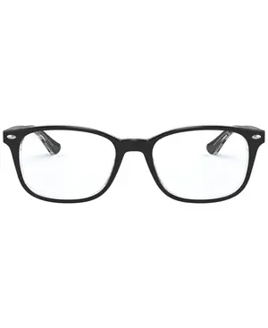 Ray-ban Square Eyeglasses - Top Black