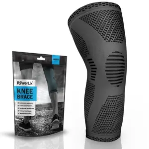 POWERLIX Compression Knee Sleeve - Grey