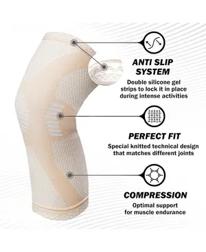 POWERLIX Compression Knee Sleeve - Black