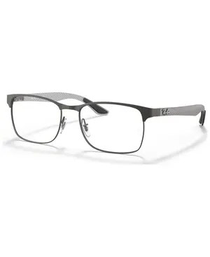 Ray-ban Square Frame Eyeglasses - Black Gunm