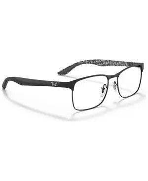 Ray-ban Square Frame Eyeglasses - Black