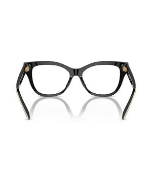Tory Burch Eyeglasses - Black,ivory