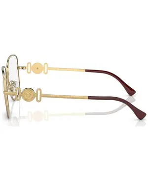 Versace Ve1283 Eyeglasses - Bordeaux,gold-tone
