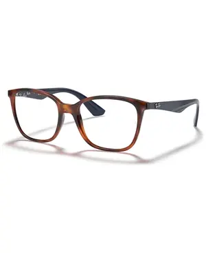 Ray-ban Square Frame Eyeglasses - Tortoise