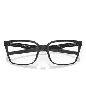 Oakley Dehaven Rectangle Eyeglasses - Satin Black