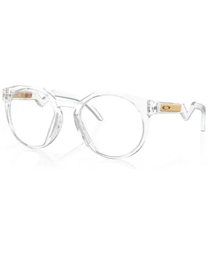 Oakley Round Frame Eyeglasses - Polished Clear