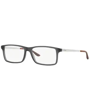 Ralph Lauren Rectangle Eyeglasses - Matte Gry