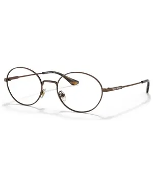 Brooks Brothers Oval Eyeglasses - Brushed Bronze