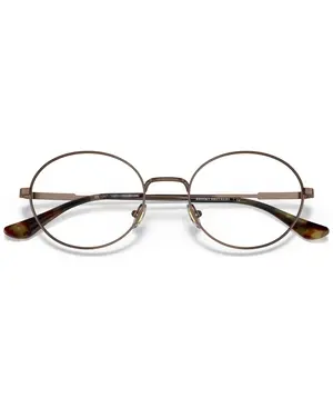 Brooks Brothers Oval Eyeglasses - Brushed Bronze