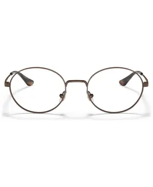 Brooks Brothers Oval Eyeglasses - Brushed Bronze