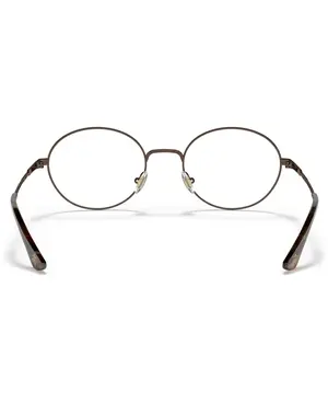 Brooks Brothers Oval Eyeglasses - Brushed Bronze