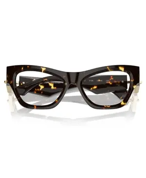 Burberry Full Rim Eyeglasses - Dark Havana