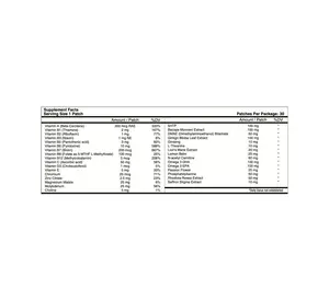 PATCHAID Focus And Clarity Vitamin Patch