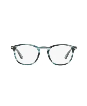 Persol Po3143v Rectangle Eyeglasses - Gray