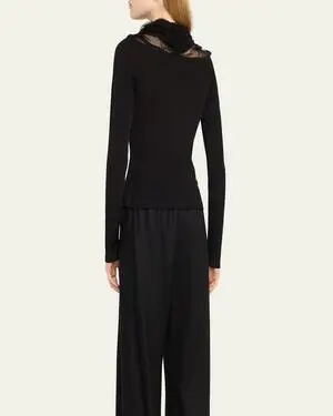Christopher Esber Sonora Veiled Tulle Top