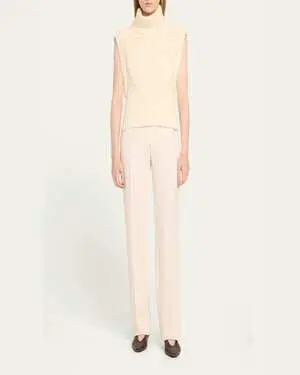 Simkhai Maple Sleeveless Turtleneck Top
