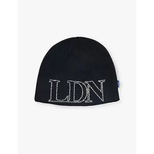 AWAKE NY Skully Crystal-embellished Knitted Beanie