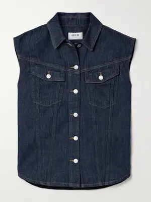 AGOLDE Evan Organic Denim Waistcoat