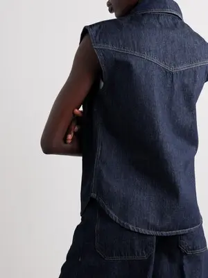 AGOLDE Evan Organic Denim Waistcoat