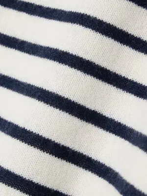 Veronica Beard Myrick Striped Cashmere Tank