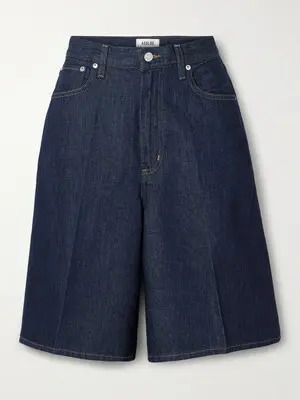AGOLDE Nolan Organic Denim Shorts - Blue