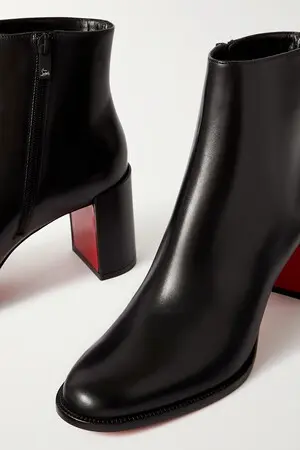 CHRISTIAN LOUBOUTIN Adoxa 70 Leather Ankle Boots