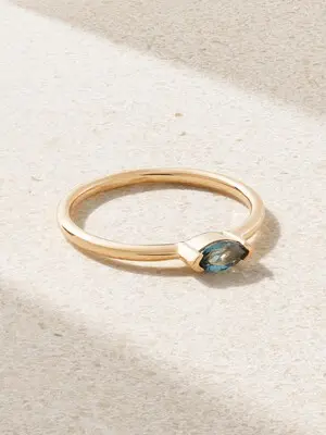 MELISSA JOY MANNING 14-karat Recycled Topaz Ring - Gold