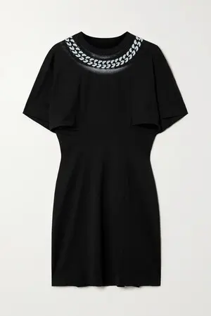 Givenchy Cutout Printed Mini Dress