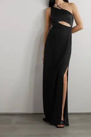 Givenchy One-shoulder Cutout Gown