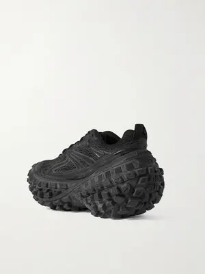 Balenciaga Bouncer Platform Sneakers - Black