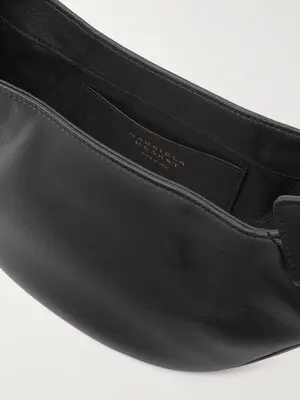 Gabriela Hearst Soft Demi Leather Clutch - Black